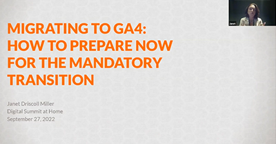 Planning Your Google Analytics 4 Migration | Digital Summit
