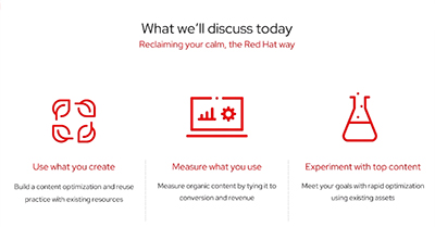 Recycle, Reuse, and Reclaim Your Calm: Practical Content Reuse and ...