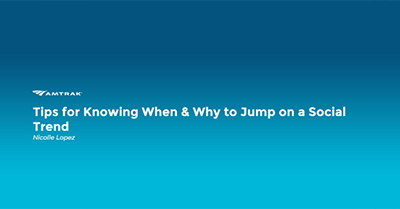 Tips for Knowing When & Why to Jump on a Social Trend | Digital Summit